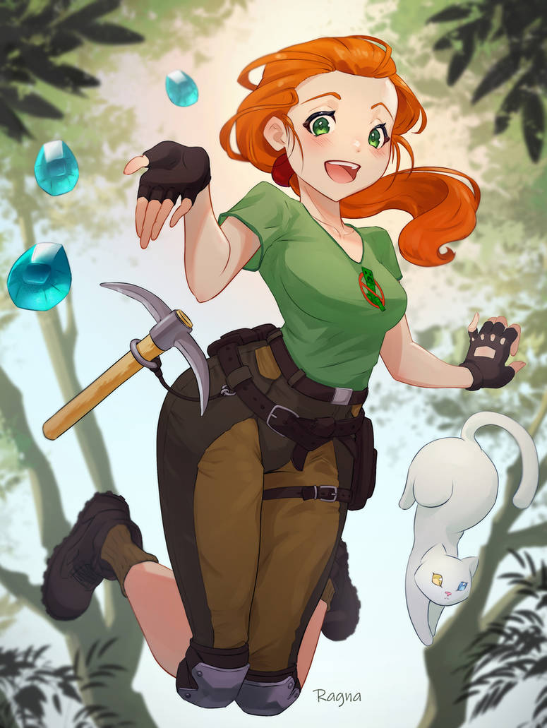 Alex From Minecraft By Ragnarathered On Deviantart