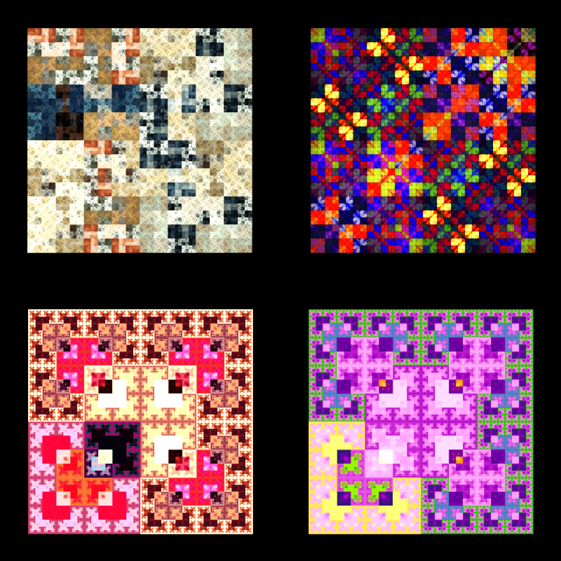 Sierpinski Carpet Variation 2 by CabocloBrasil on DeviantArt