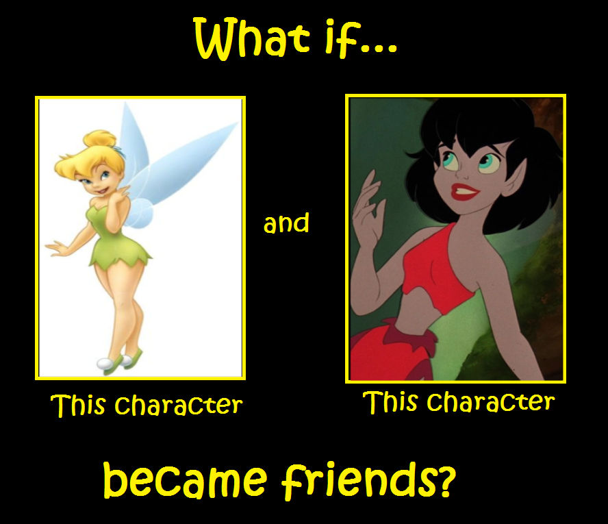 What If Tinkerbell And Crysta Became Friends By Indiathetoonprincess On Deviantart