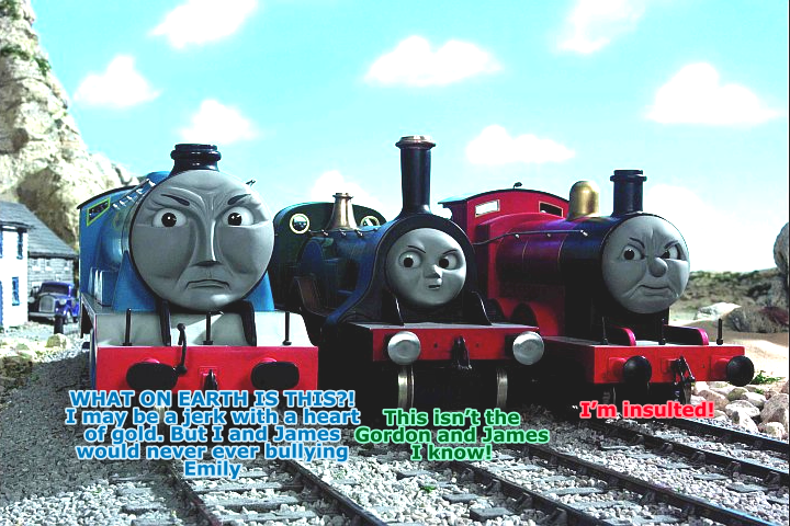 Gordon Emily And James Has Something To Say By Timcurryfangirl On Deviantart