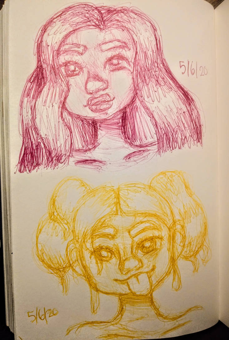 Pen Doodles By Skeletoncrowz On Deviantart