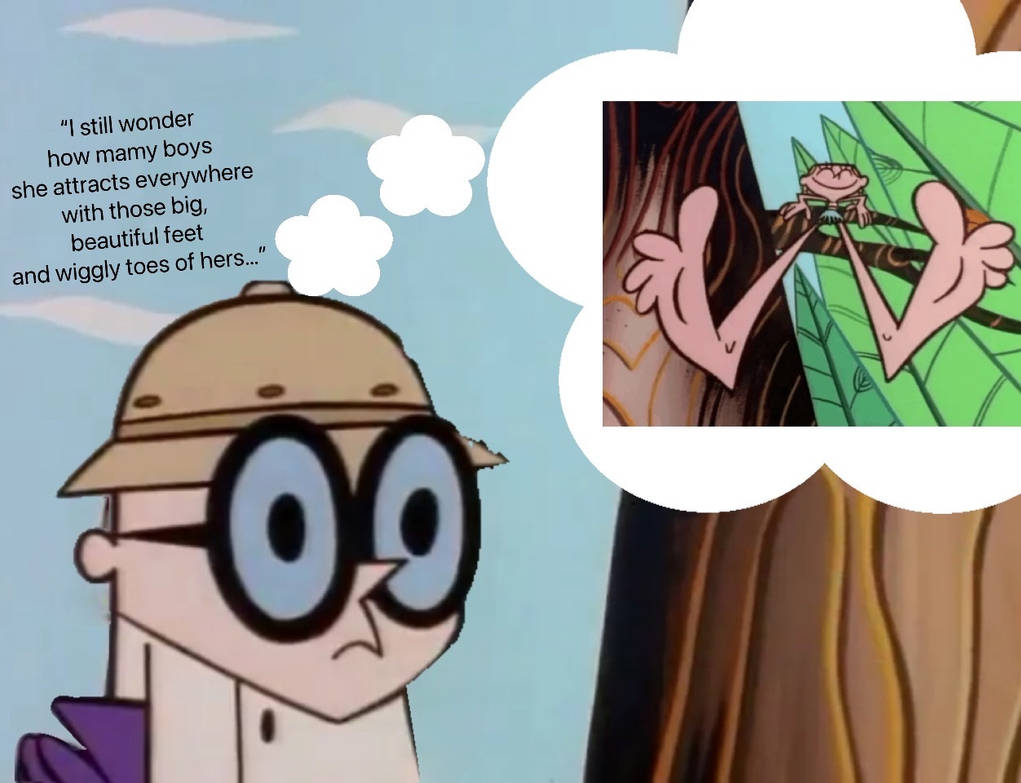 Dexters Thoughts On Dee Dees Feet By Feetdancing56 On Deviantart