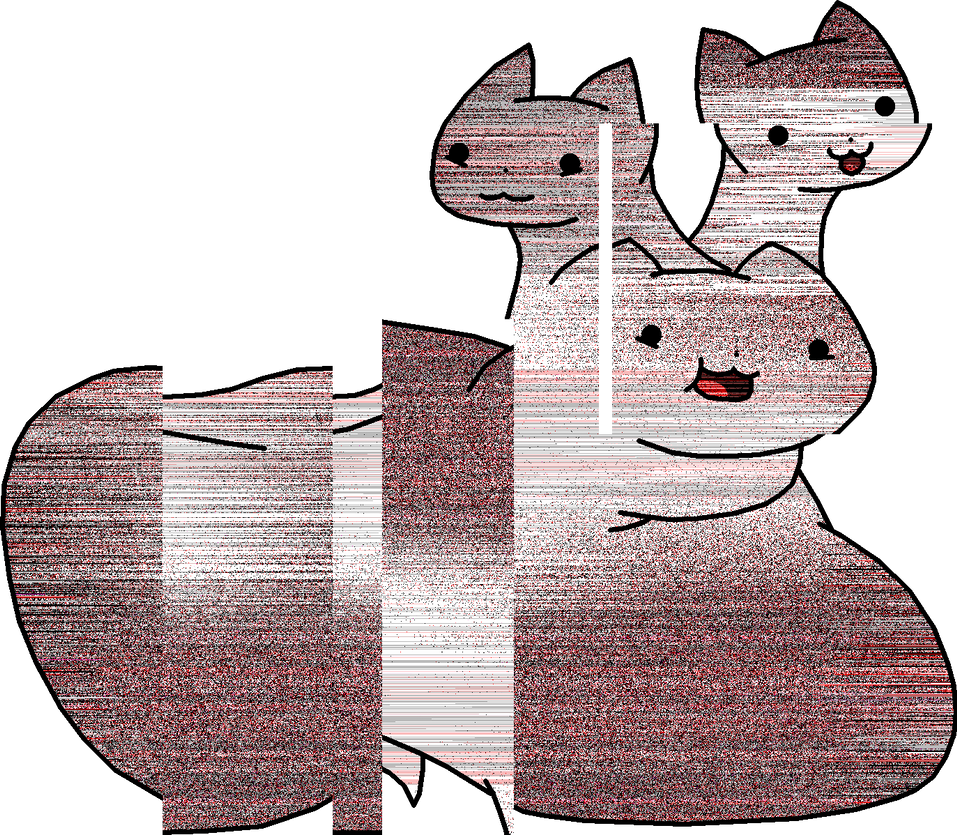 Glitch Cat By Dolsejetsent On Deviantart