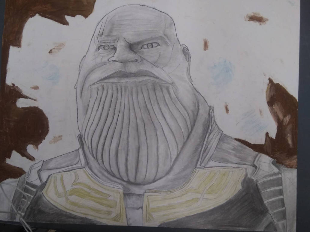 Thanos And His Chin By Arachknight47 On Deviantart