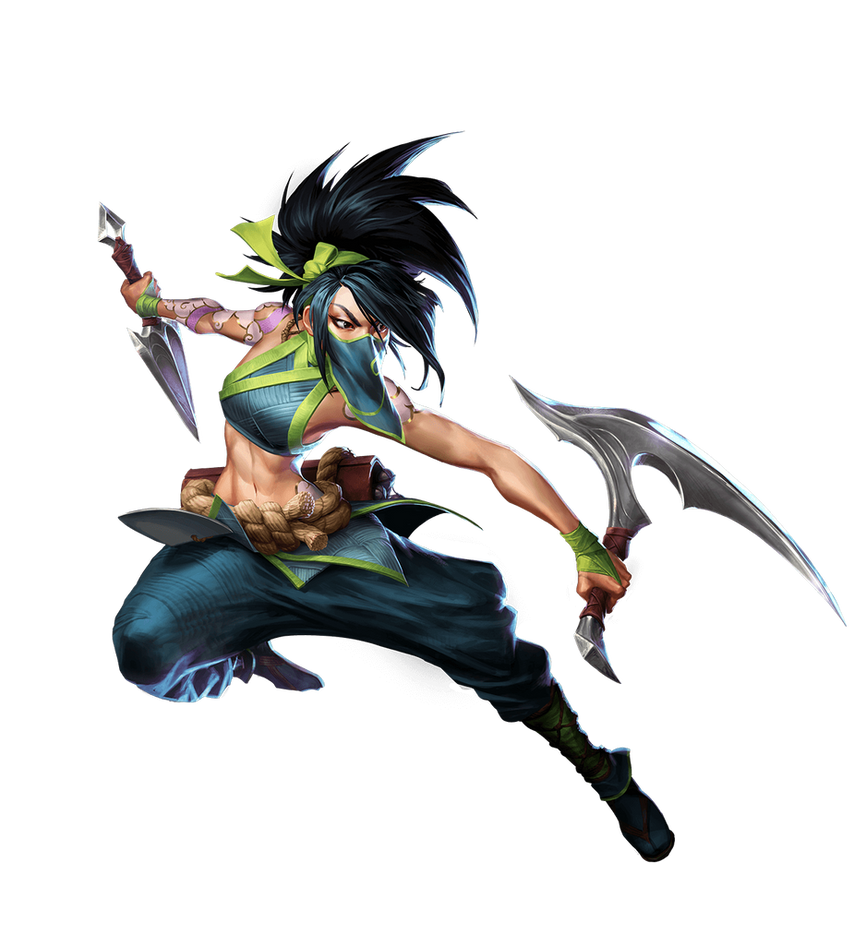 Akali Render League Of Legends By Alonik On Deviantart