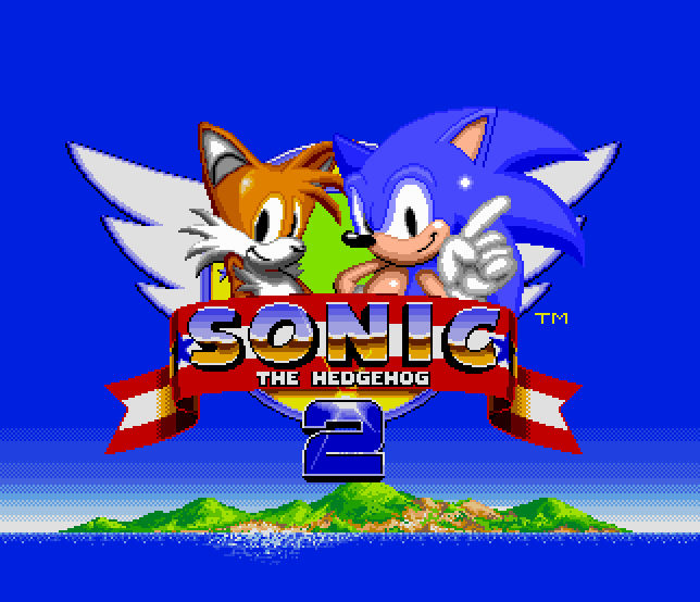 Sonic 2 title screen by sonicandeggman11 on DeviantArt Sonic 2 title screen by sonicandeggman11 on DeviantArt
