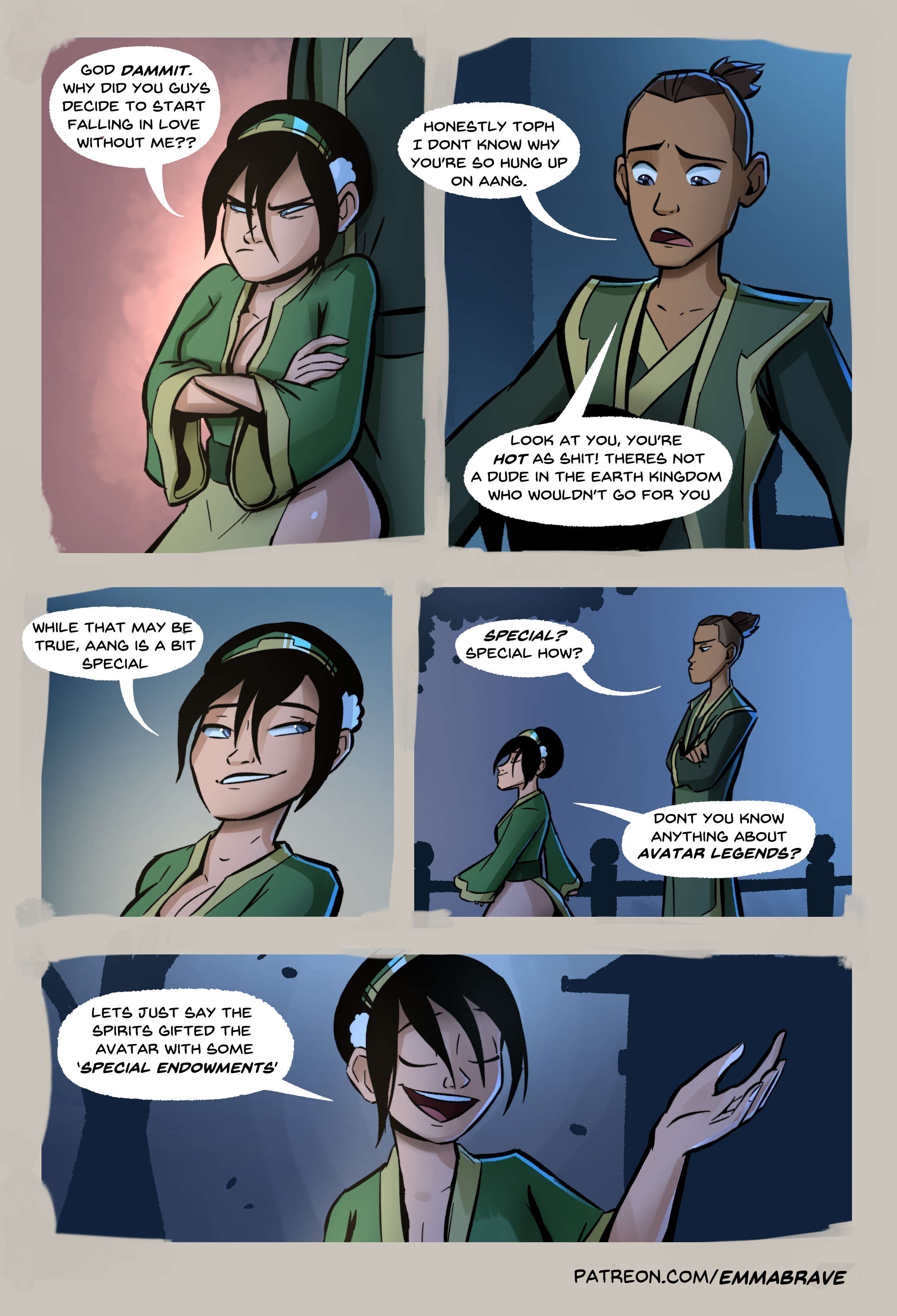 After Avatar Pg 7 By Emmabrave On Deviantart