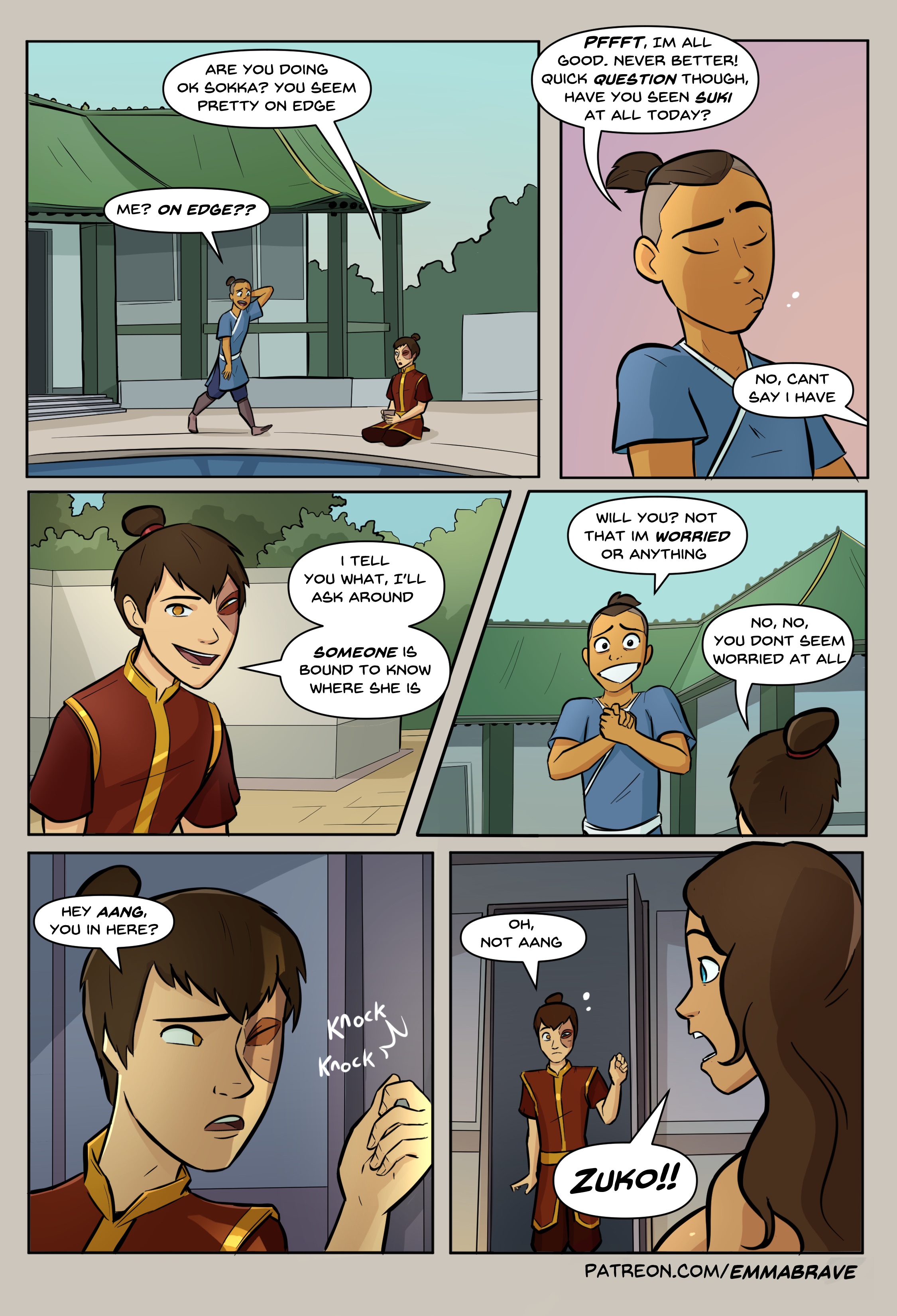 After Avatar Chapter 2 Pg 1 By Emmabrave On Deviantart
