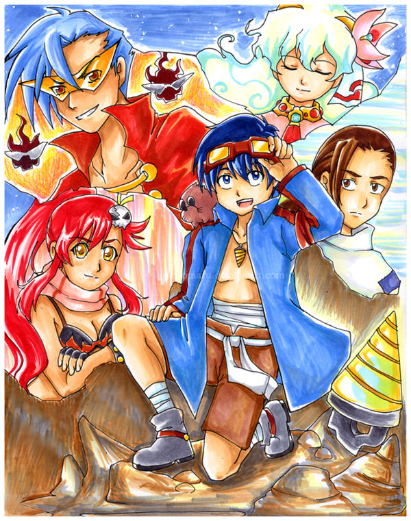 Dai Gurren Lagann-Dan by Joichiroll on DeviantArt