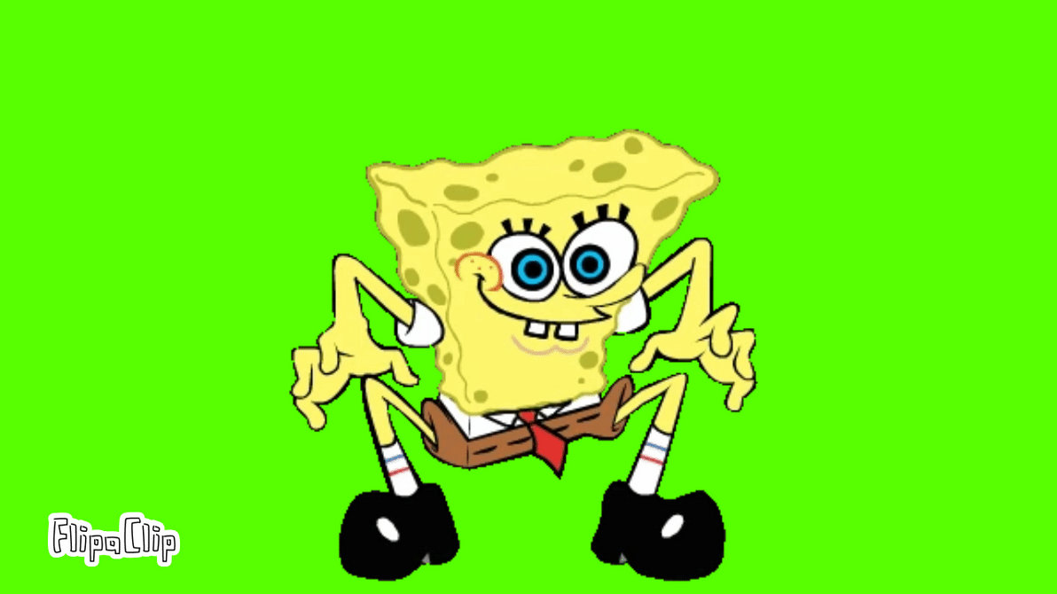 Spongebob Squarepants Idle On Green Screen By Marialuiza270810 On Deviantart