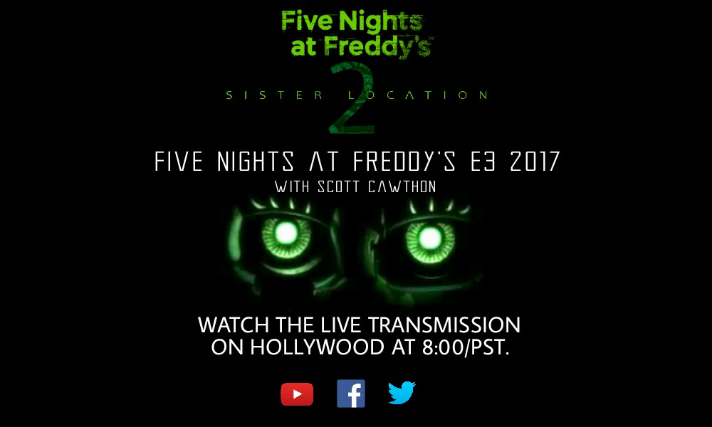 Five Nights At Freddys E3 Debut Fanmade By Bonniegamer568 On Deviantart