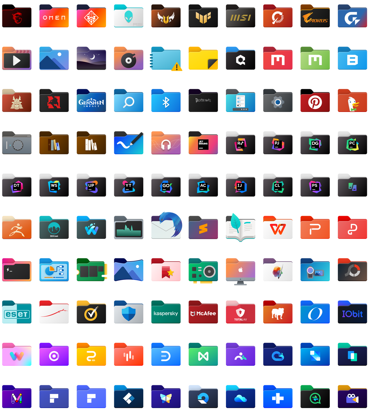 Folder11 - Custom Folder Icons for Windows 11 #5 by JangOetama on ... Folder11 - Custom Folder Icons for Windows 11 #5 by JangOetama on ...