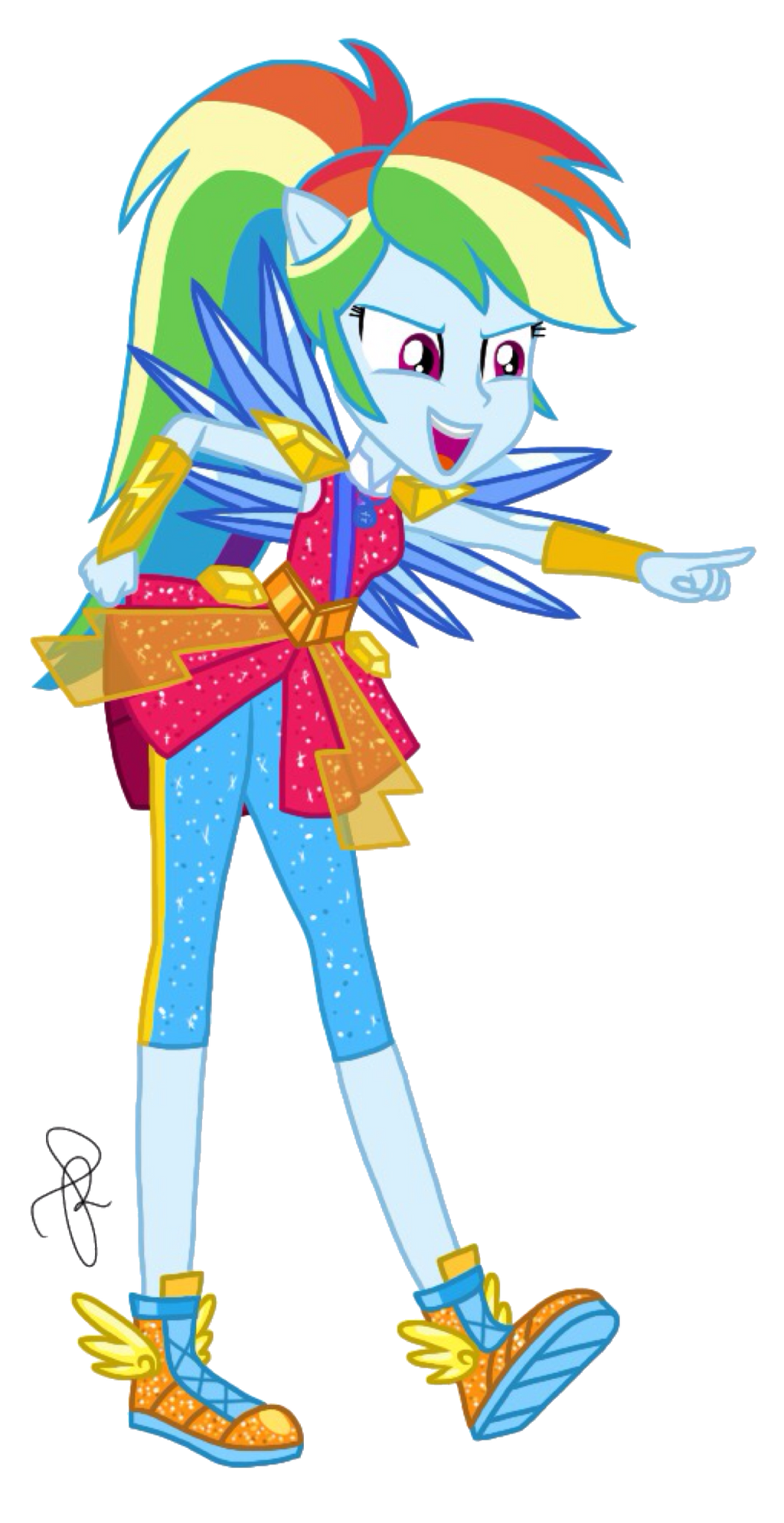Mlp Eg Vector Rainbow Dash By Ilaria122 On Deviantart