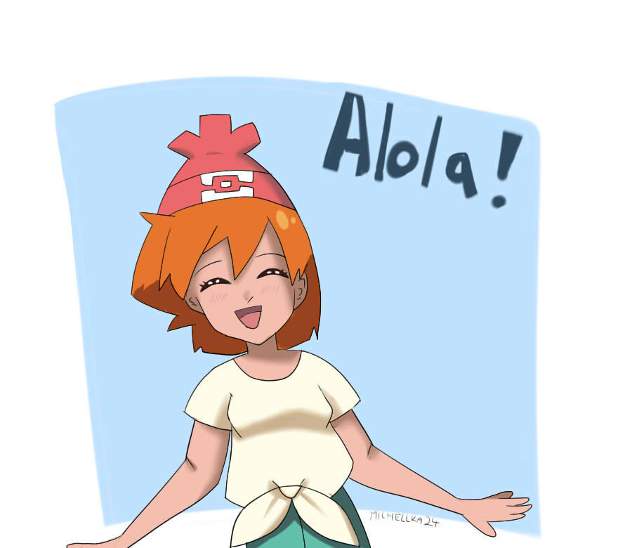 Alola Misty By Michellka24 On Deviantart