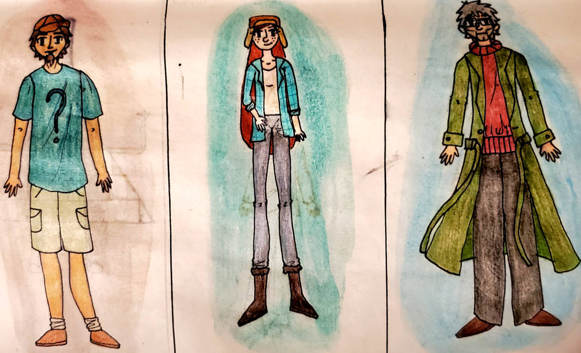 Disney Gravity Falls Soos Wendy Ford By Brookebcool On Deviantart