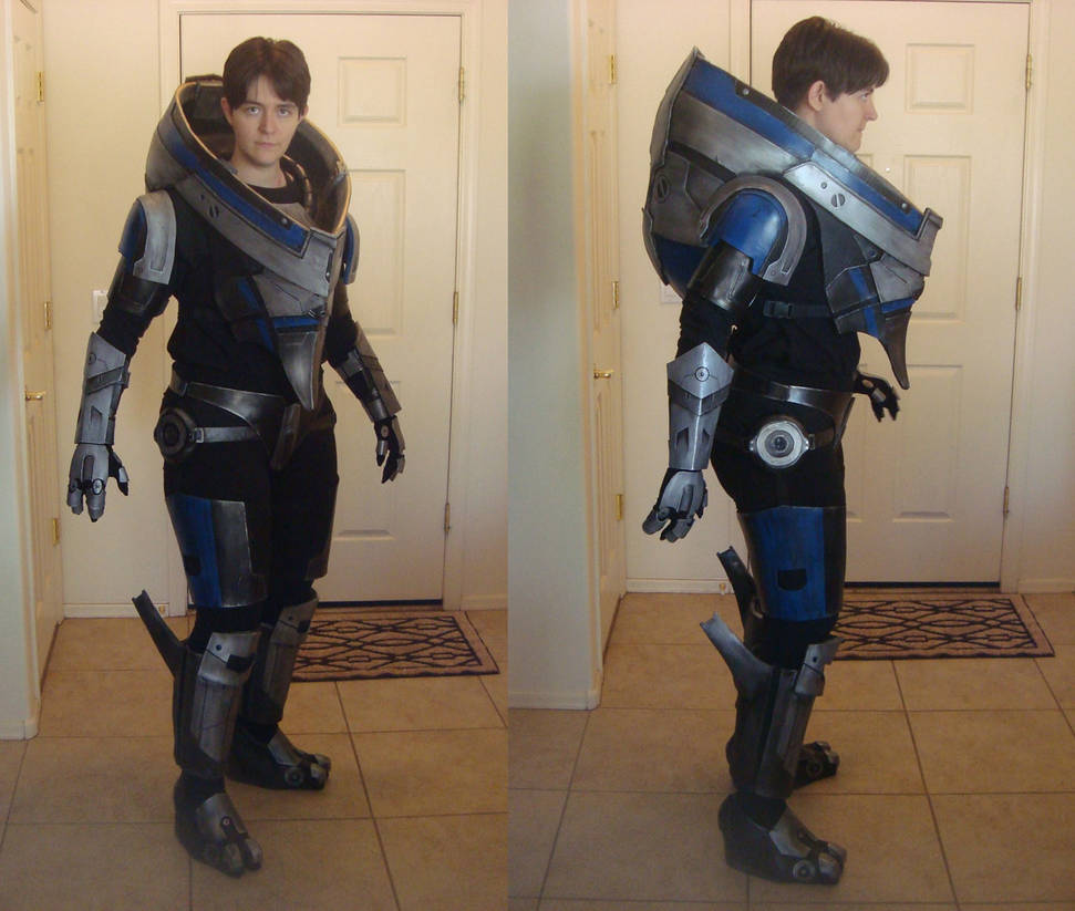 Mass Effect 3 Garrus Armor Mostly Complete By Msrednebula On Deviantart