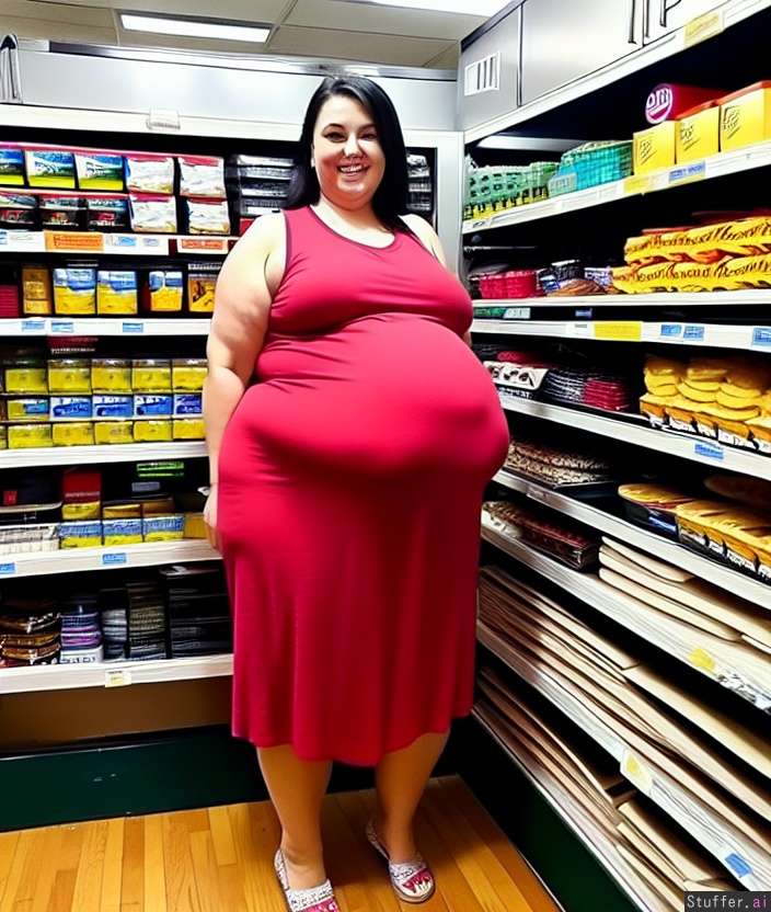 Pregnant Mom At The Store By Oldpregobellystory41 On Deviantart