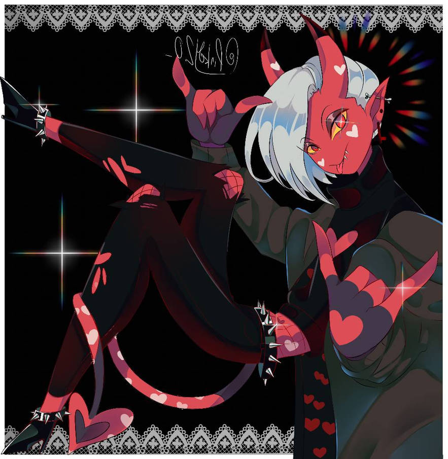 Helluva Boss Ocs Imp By Omega Sempai On Deviantart