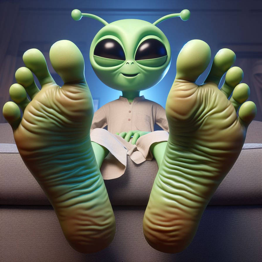 Bing Ai Big Alien Feet 11 By Artificaltickler On Deviantart