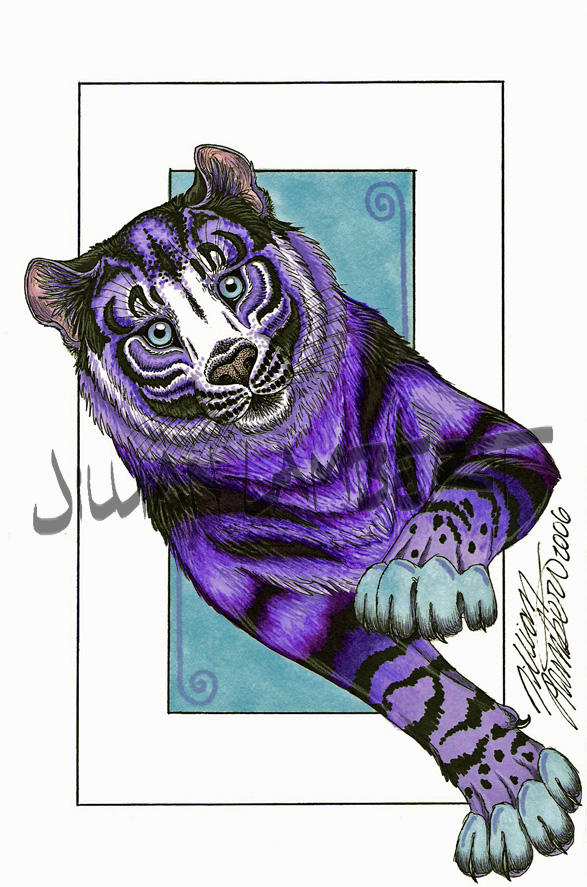 Kimmi's Tiger by JillianLambertArt on DeviantArt