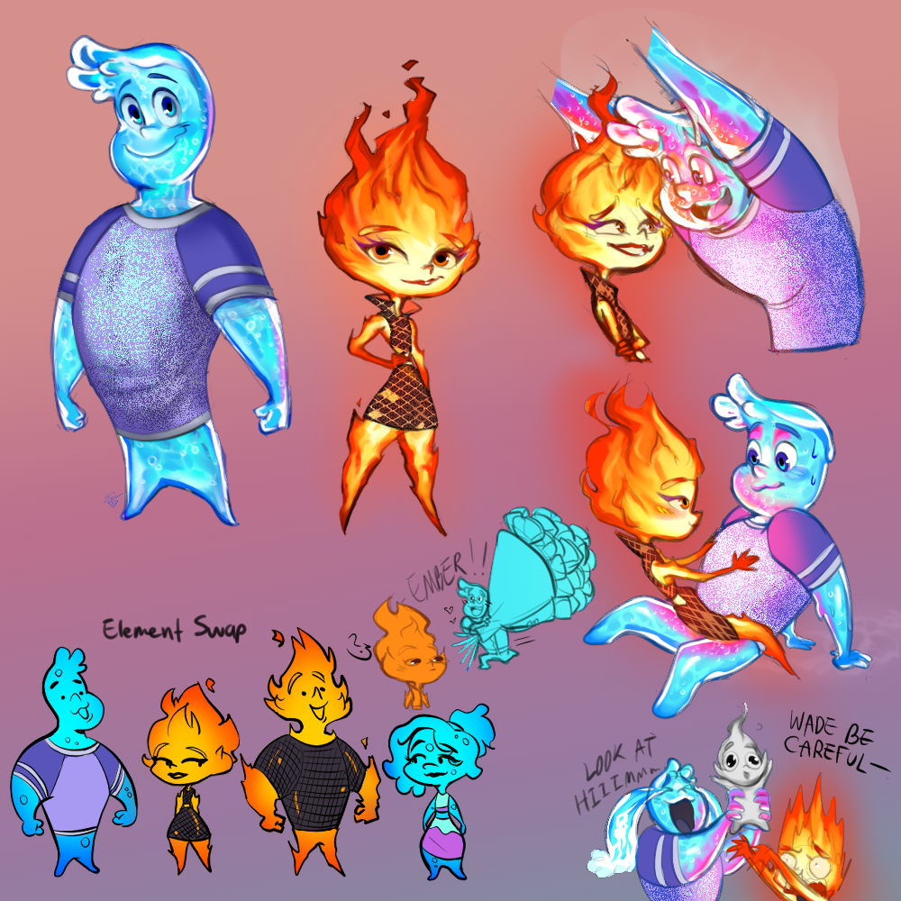 Elemental Fanart By Evethethot On Deviantart