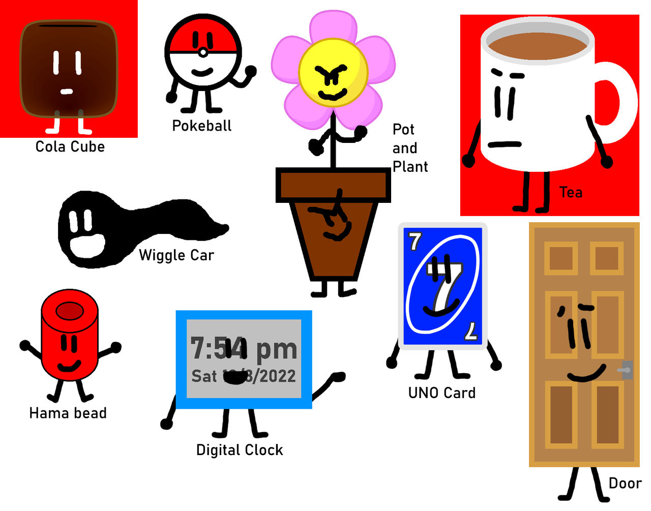 My Object Show OC's (Part 3) by IceFirey573 on DeviantArt My Object Show OC's (Part 3) by IceFirey573 on DeviantArt