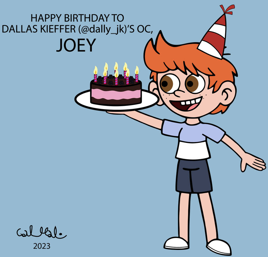 Happy Birthday Joey By Calhal462 On Deviantart