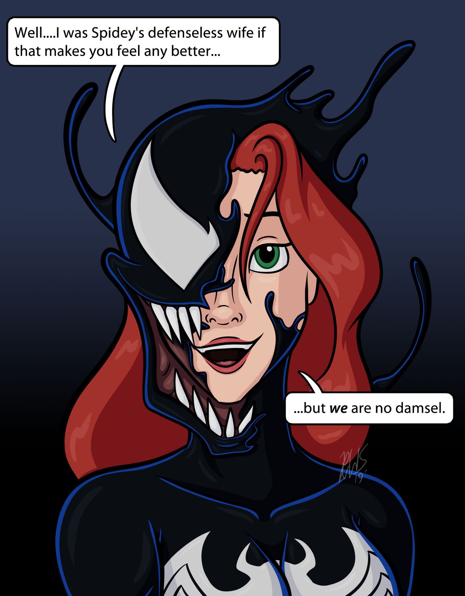 Venomized Mary Jane 3 By Araghenxd On Deviantart
