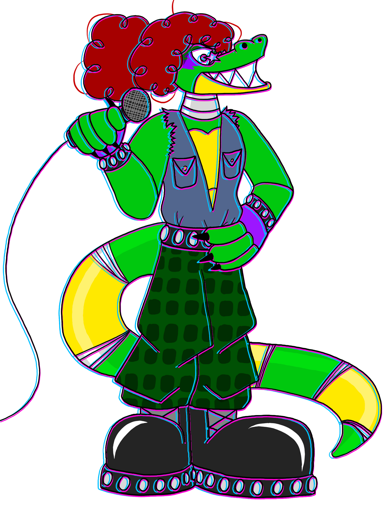 Monty Gator Full Redesign By Dipperwoof On Deviantart