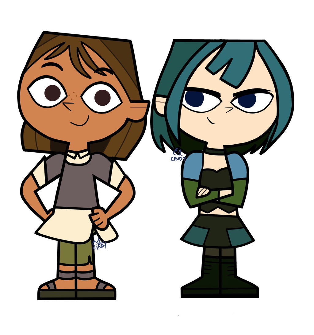 Total Dramarama Gwen And Courtney By Cindywuzheer On Deviantart