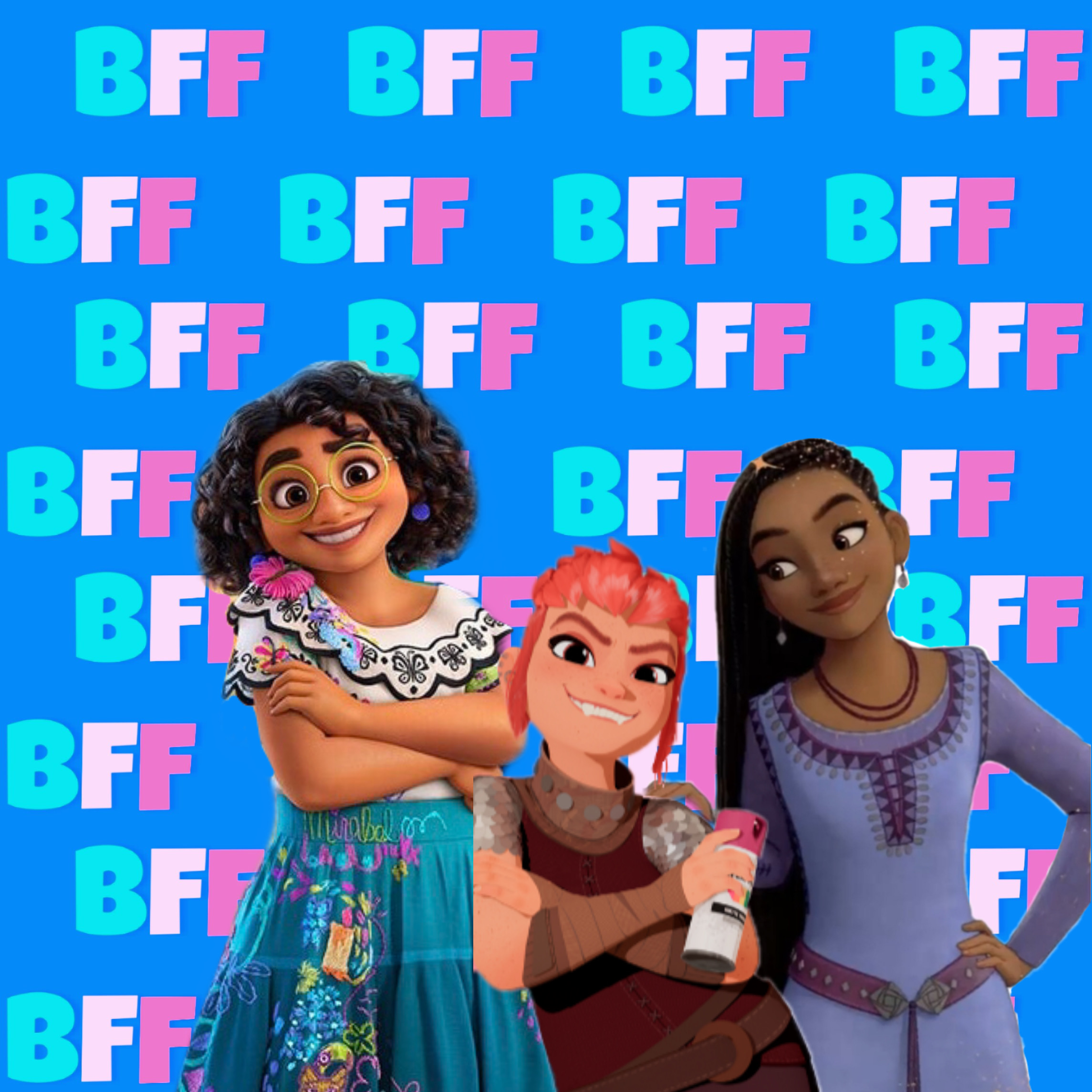 BFF: Asha Mirabel and Nimona by Disneyfan3000 on DeviantArt BFF: Asha Mirabel and Nimona by Disneyfan3000 on DeviantArt