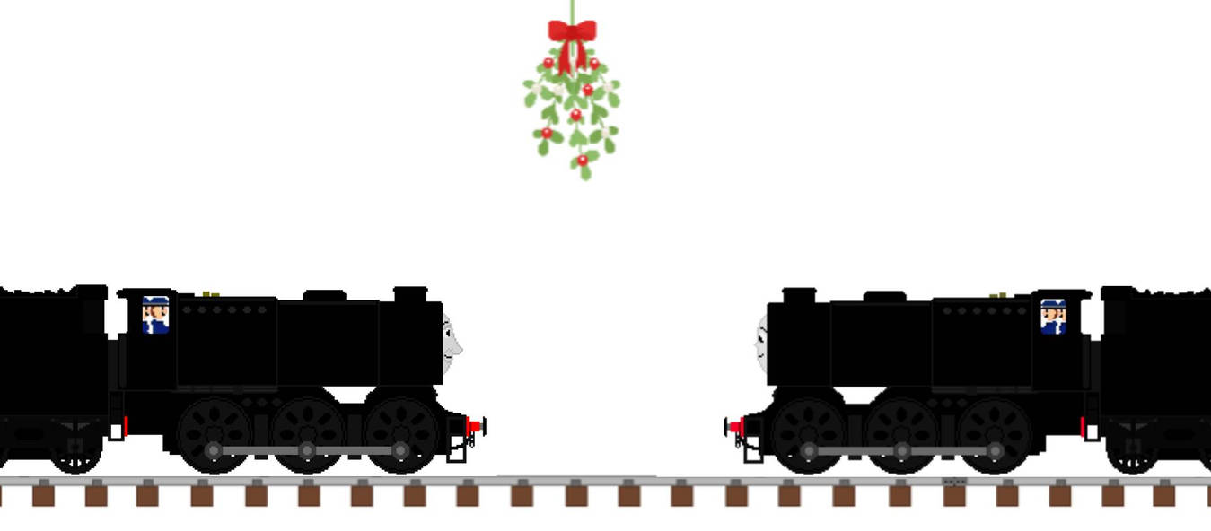 Neville X Lauren Under The Mistletoe By Denisew54 On Deviantart