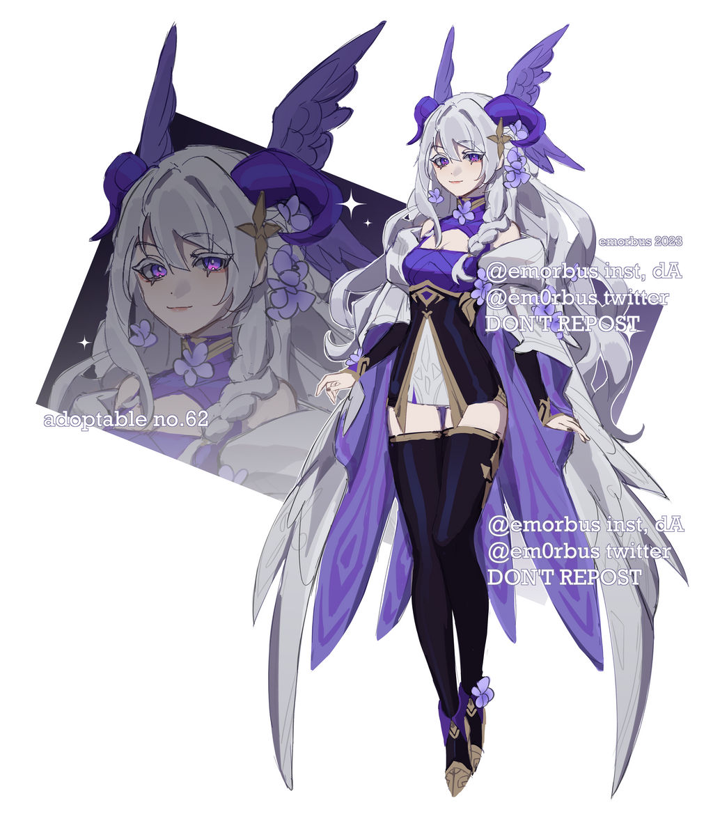 Adoptable No62 Closed By Emorbus On Deviantart