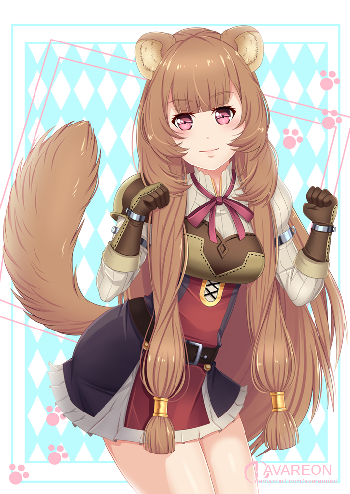 Rising Of The Shield Hero Raphtalia By Avareonart On Deviantart