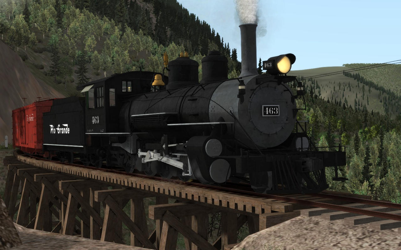 Denver and Rio Grande Western K-27 463 by Train099 on DeviantArt Denver and Rio Grande Western K-27 463 by Train099 on DeviantArt