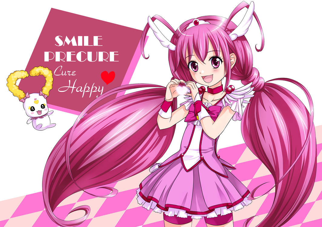 Smile Precure Cure Happy By Crazypencheng On Deviantart