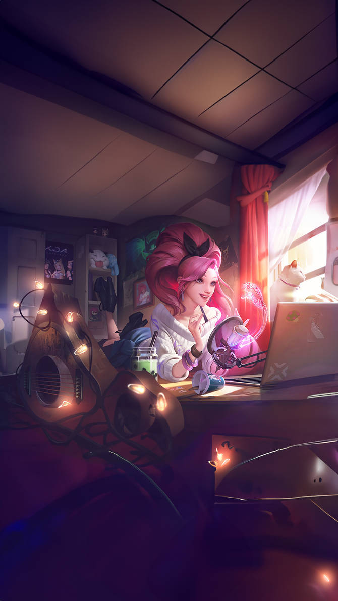 Kda All Out Seraphine Indie By Horvle On Deviantart