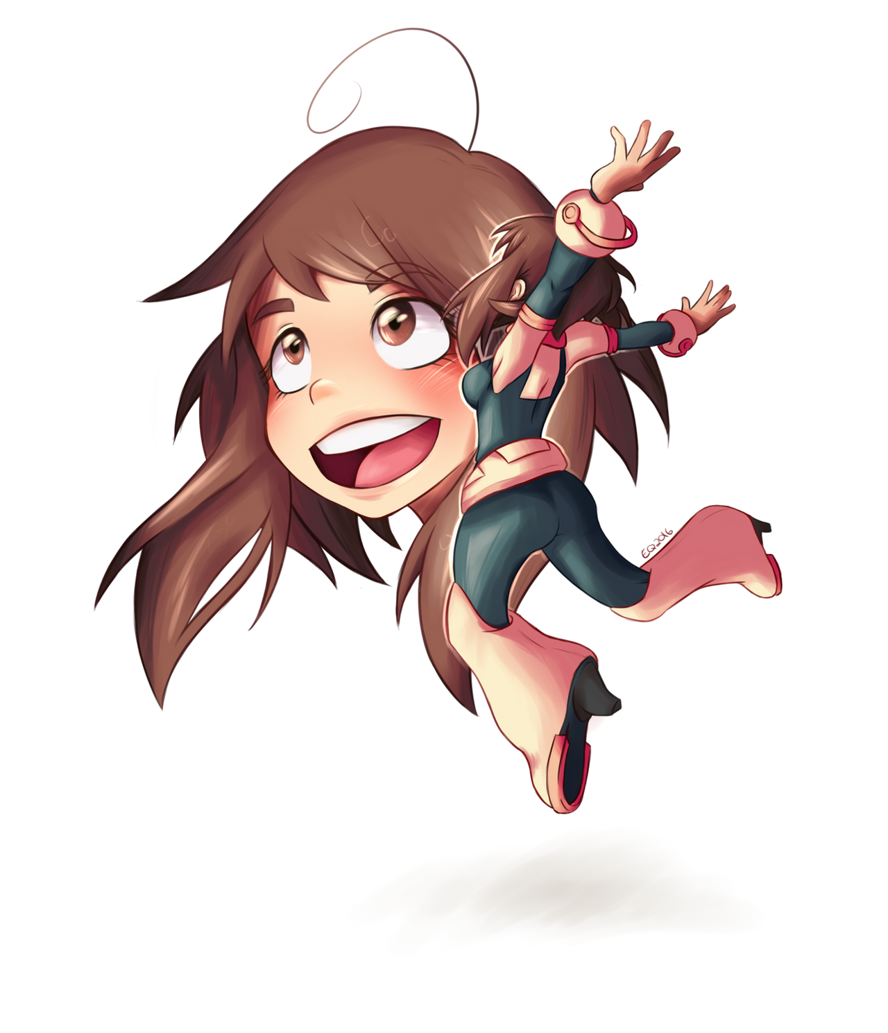 Boku No Hero Academia Uraraka Ochako By Sadvi On Deviantart