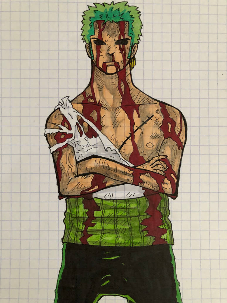 Roronoa Zoro Badass By Mugiwarart On Deviantart