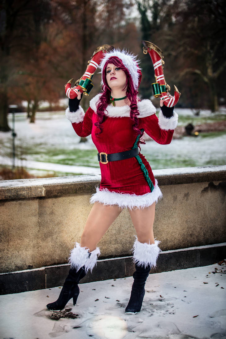 Candy Cane Miss Fortune By Zenesty On Deviantart