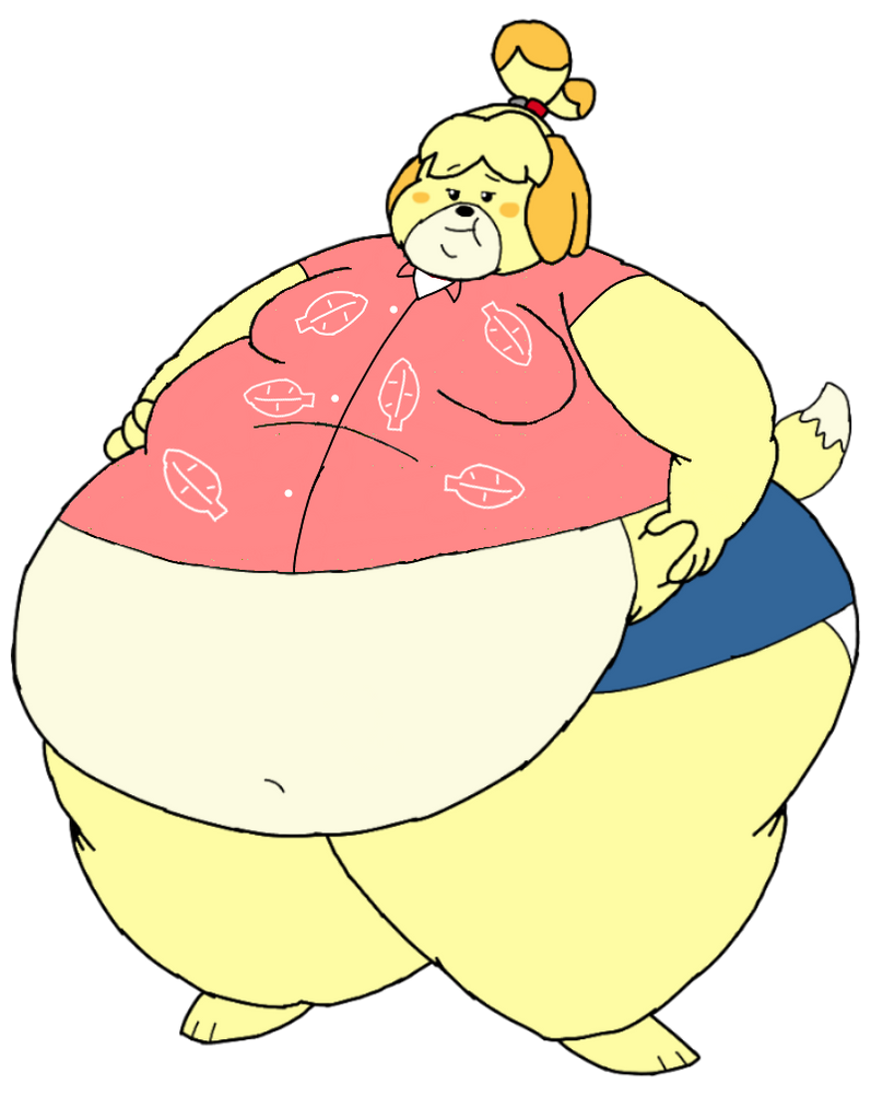 Fat Isabelle New Horizons By Jenny09764 On Deviantart