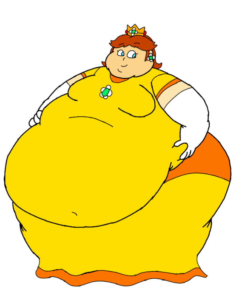Fat Princess Daisy By Jenny09764 On Deviantart