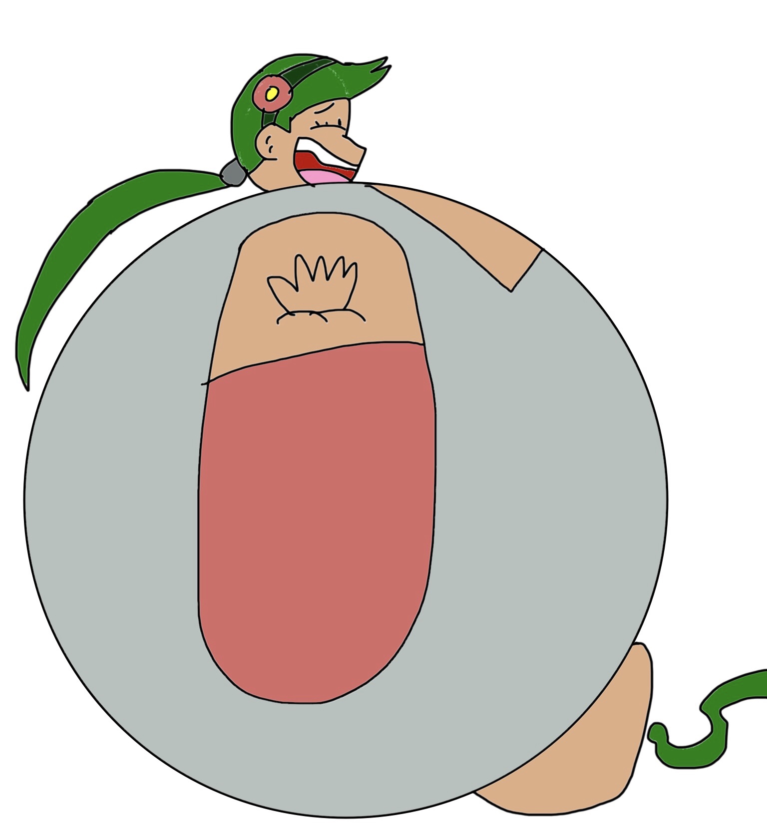 Inflated Tickle Mallow Pc By Jonwii On Deviantart