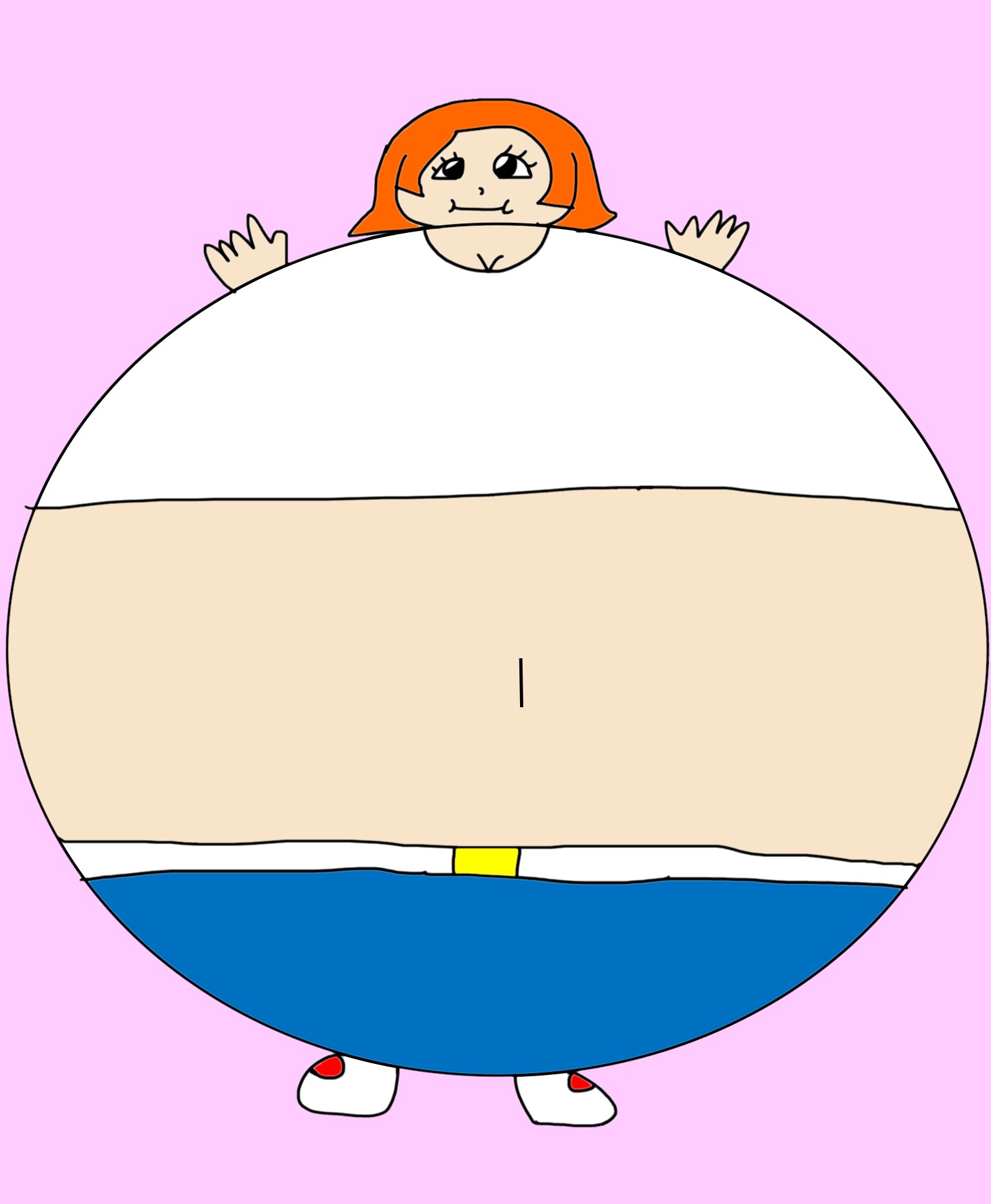 Inflated Candace Flynn Art Trade By Jonwii On Deviantart
