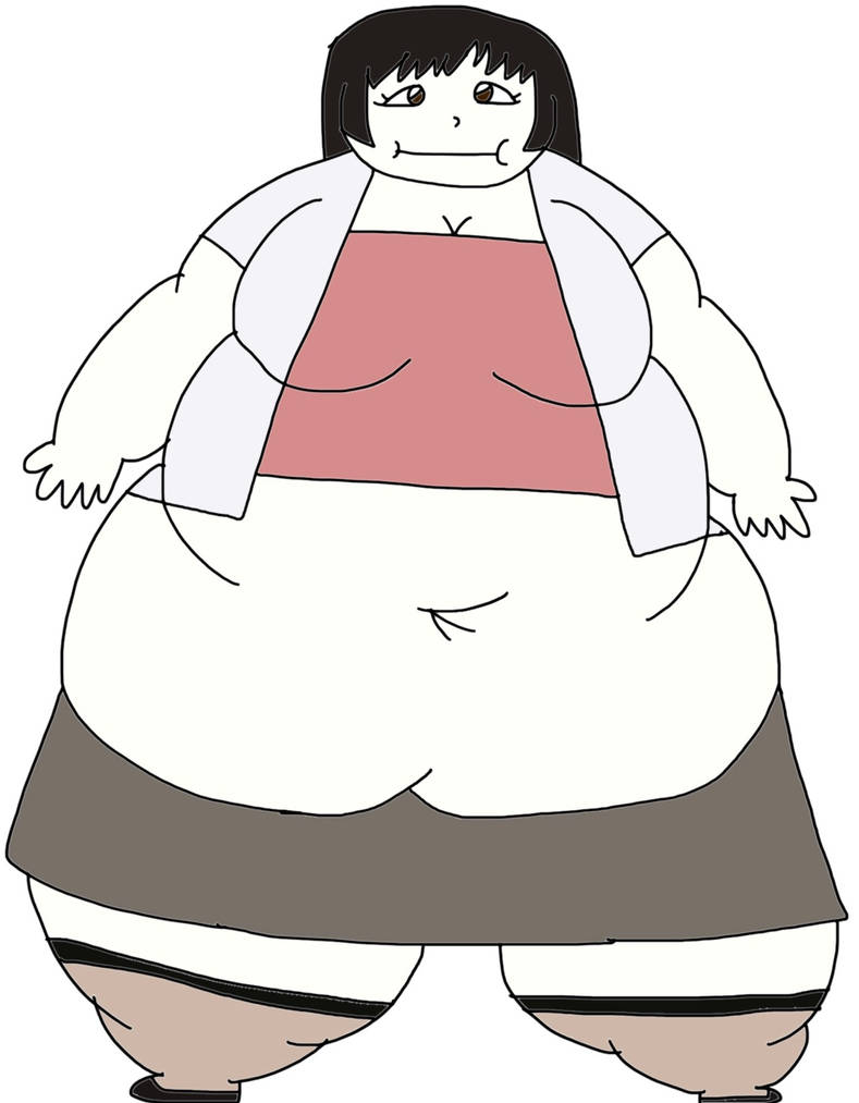 Obese Miku Hinasaki Fanart By Jonwii On Deviantart