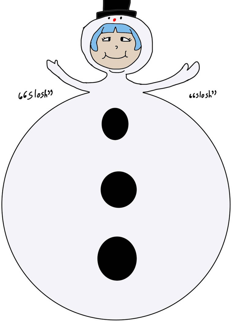 Snowman Que Christmas Fanart By Jonwii On Deviantart