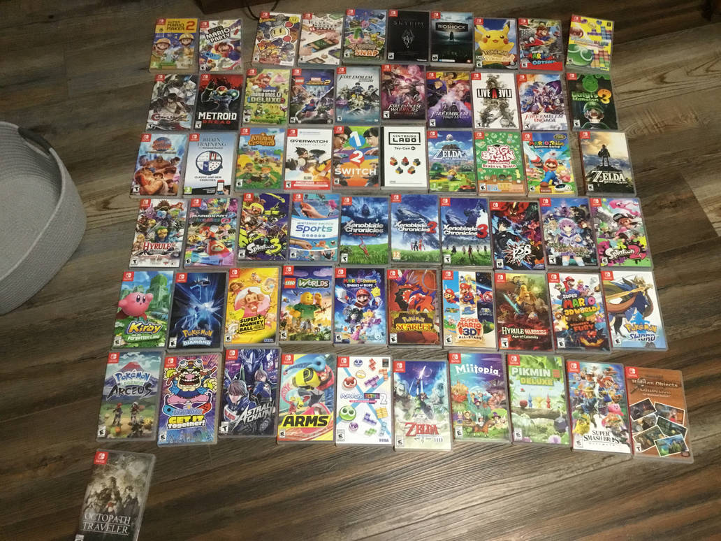 My Nintendo Switch Collection 2023 by jonwii on DeviantArt My Nintendo Switch Collection 2023 by jonwii on DeviantArt
