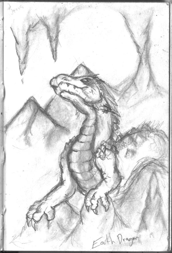 Earth Dragon by arturus-sairys on DeviantArt