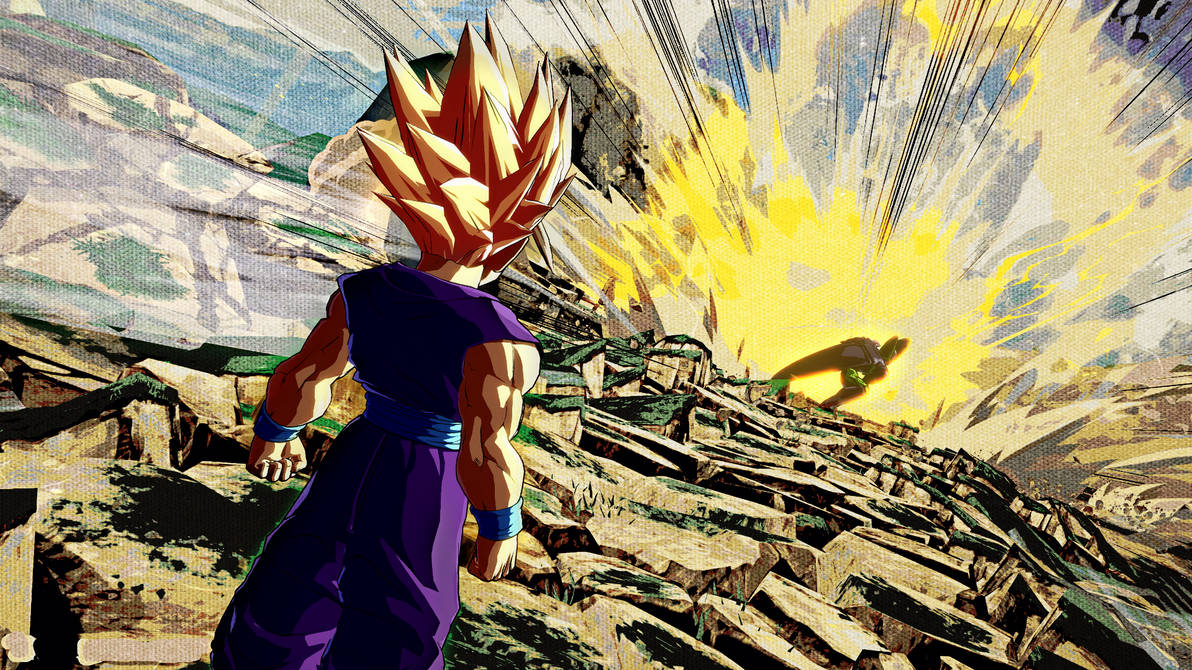 Teen Gohan Vs Cell By Bodskih On Deviantart