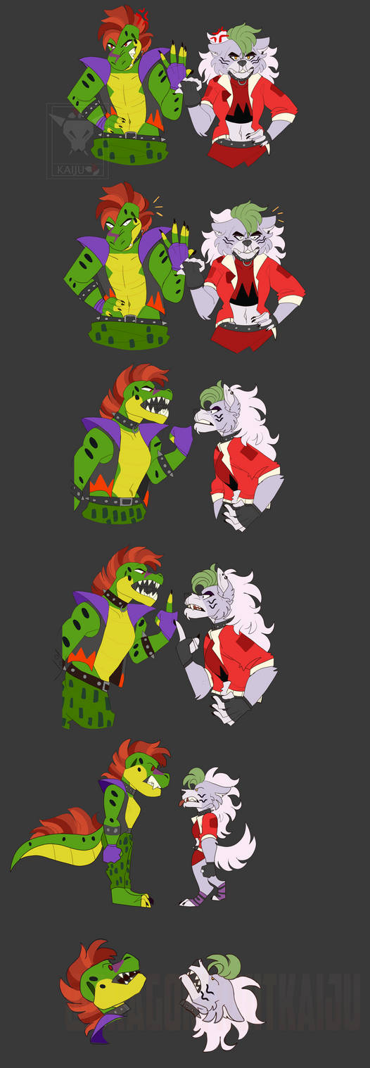 Sibling Monty And Roxietik Tok By Dragonfruitkaiju On Deviantart